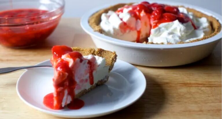 Strawberry Cheesecake Ice Cream Pie - Cook With Brenda Gantt