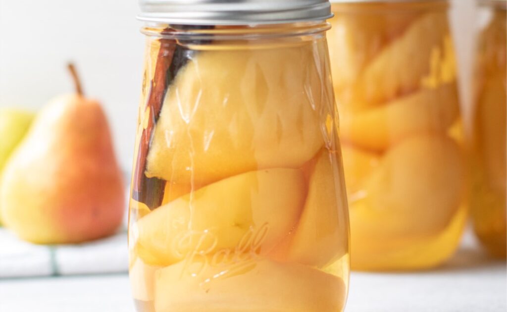 Canned Pears - Cook With Brenda Gantt