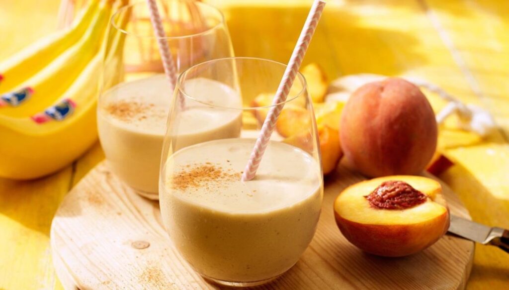 Peachy Keen Milkshake - Cook With Brenda Gantt