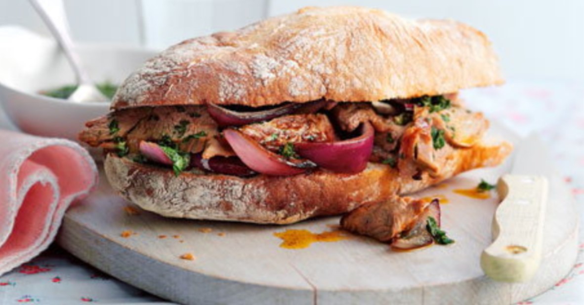 Two Lamb Sandwiches - Cook With Brenda Gantt