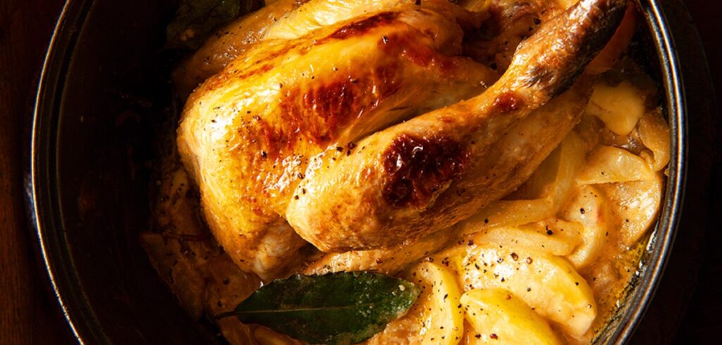 ROAST GUINEA FOWL WITH APPLES - Cook With Brenda Gantt