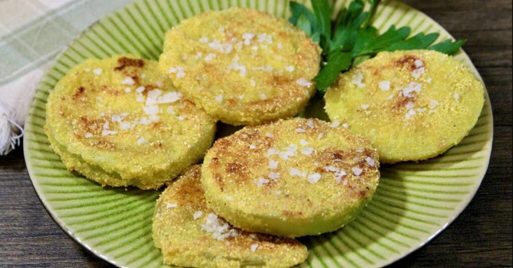 FRIED GREEN TOMATOES - Cook With Brenda Gantt