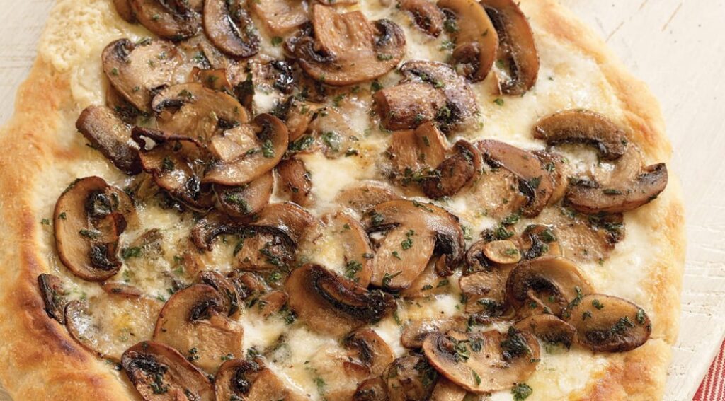 Mushroom, Fontina, and Taleggio Pizza - Cook With Brenda Gantt