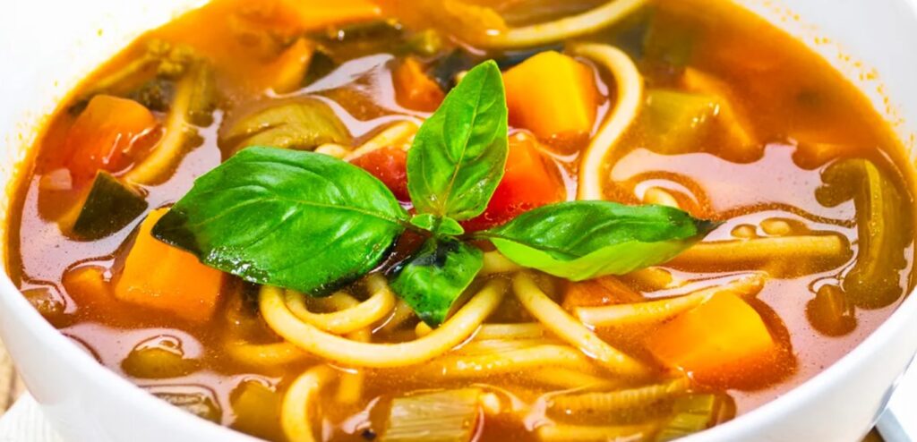 Tenerumi Soup (Squash Vine and Spaghetti Soup) - Cook With Brenda Gantt