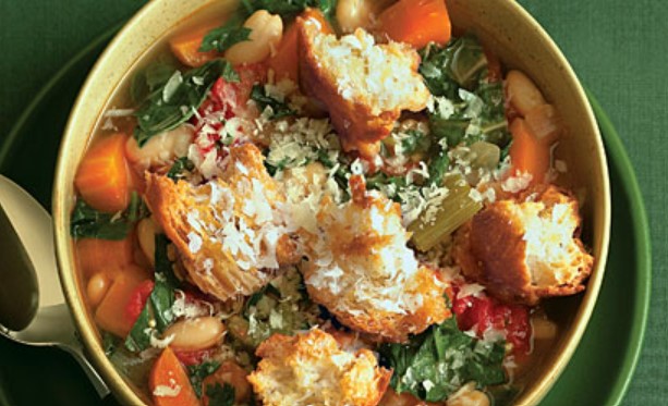 Meat and Vegetable Soup with Boiled Bread Pudding - Cook With Brenda Gantt