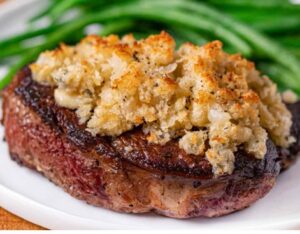 Blue Cheese-Crusted Filet Mignon - Cook With Brenda Gantt