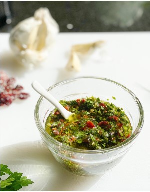 Japanese-ish Herb Salsa - Cook With Brenda Gantt