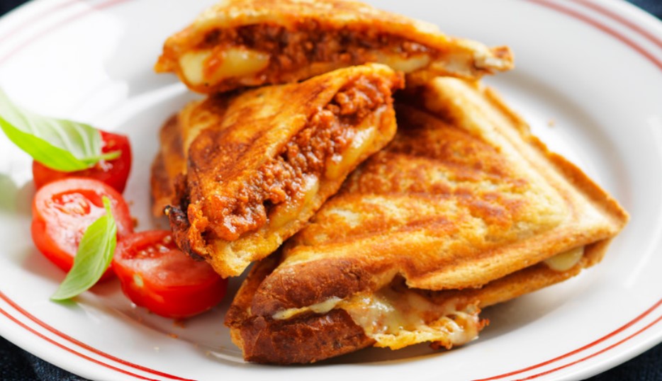 Cheesy Bolognese Jaffles - Cook With Brenda Gantt