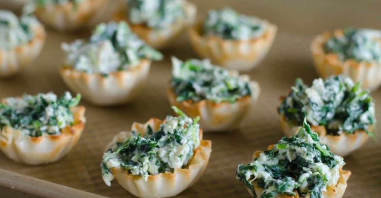 Spinach Cups - Cook With Brenda Gantt