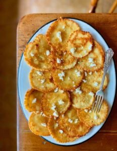 Traditional Greek Tiganites - Cook With Brenda Gantt